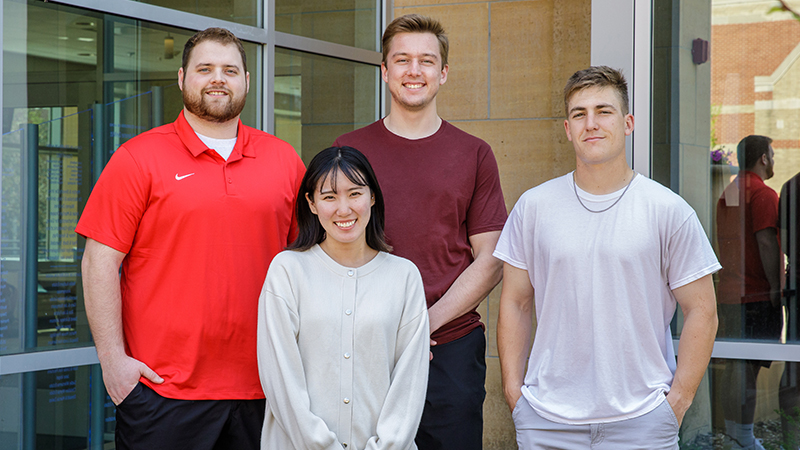Northwestern College business students tie for first place in ...